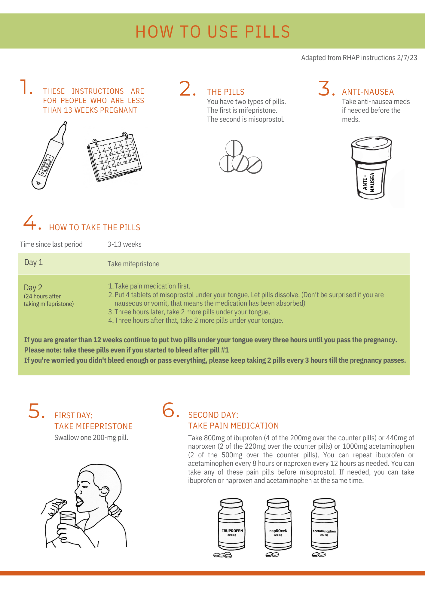 How to use abortion pills | Aid Access